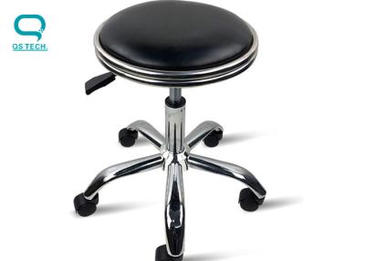 China Plastic Five Star Feet Adjustable PU Leather Dust Free Room Chair Stool Anti Static for sale