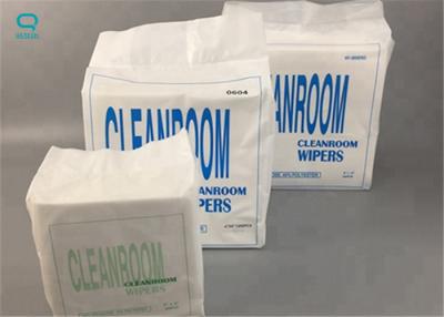 China Dust Free Cloth Continuous Polyester Long Fiber Double Sided Braided for sale