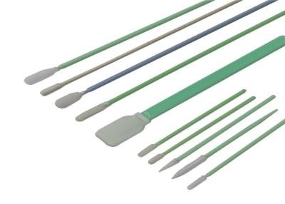 China Cotton Polyester Foam Industrial Disposable Lint Free Swab For Clean Room for sale