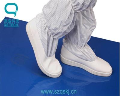 China Industrial Plants With Clean Room Blue Sticky Floor Mat Dust Removal Anti Static for sale
