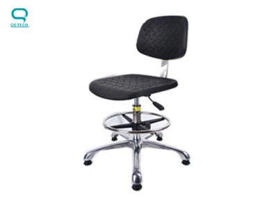 China PU Leather Adjustable Rotary Clean Room Chair Anti Static for sale