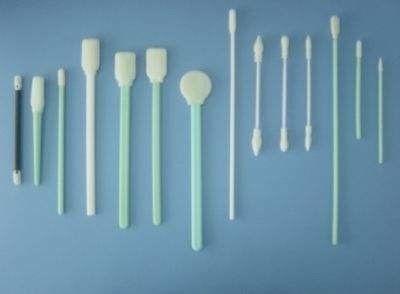 China Industrial Polyester Rayon Cleaning Cotton Swabs Lint Free for sale