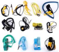 China Green Anti Static Wrist Strap Grounding Conductive Wire Electronics Factory for sale