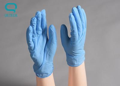 China Disposable Nitrile Gloves Latex Free Powder Free Anti Chemicals/Oil/Solvent for sale