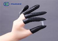 China Dust Free Natural Rubber Finger Cots For Electronic Industry Clean Room for sale
