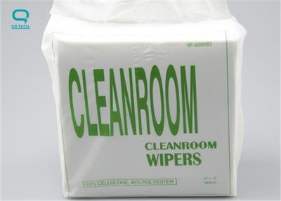 China Class 100 Superfine Fiber Cleanroom Wiper 9 Inch 180GSM for sale