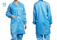 China Wear Resistant ESD Clean Room Anti Static Work Wear Soft Comfortable for sale