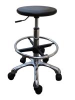 China Anti Static PU Leather Adjustable Swivel Clean Room Chair Comfortable for sale