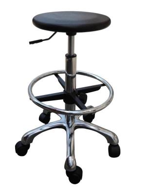 China Anti Static PU Leather Adjustable Swivel Clean Room Chair Comfortable for sale