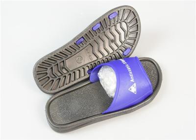 China ESD Anti Static Blue  Cleanroom  Dust Proof  PU Slipper for sale