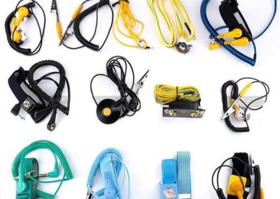 China Anti Static Wrist Strap Grounding Conductive Wire Electronics Factory for sale