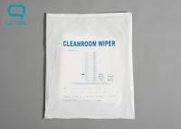 China Non Steriled Cleanroom 6X6 Inch Microfiber Wiper 100pcs / Pack for sale