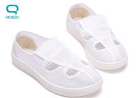 China Anti Static ESD Cleanroom SPU Shoes 106 - 109Ω Resistance for sale