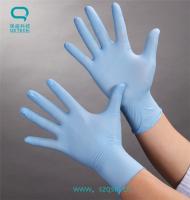 China Clean Room Disposable Nitrile Gloves Class 100  9'' / 12'' S / M / L 4.5g - 7.5g for sale