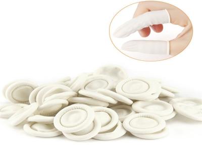 China Clean Room Natural Rubber Finger Cots For Electronic Industry for sale