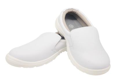 China Anti Static Metal Cap Cleanroom Safety Shoes Semi Slipper ISO9001 PU for sale