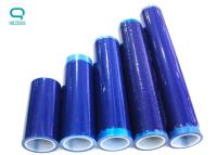 China Polyethylene Film Cleanroom Sticky Roller Polyester Blue Color for sale