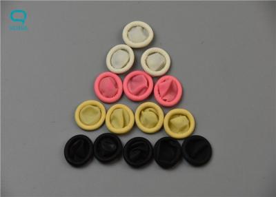 China Cleanroom Rubber Yellow Finger Stall  for Electronic Manufacturing for sale