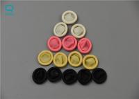 China Cleanroom cream Color ESD Rubber Finger Stall For Industrial Use for sale