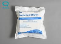 China Portable Polyester Clean Room Wipes High Temp Resistance Compact Structure for sale
