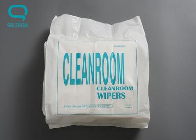 China Double Knit Lint Free Polyester  Cleanroom Tech Wipes for sale