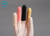 China Comfortable ESD Cleanroom Cut Off Finger Cots  Electricity Protection for sale