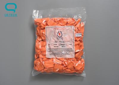 China White Finger Condoms For Cuts , Rubber Finger Protectors 70mm Length for sale