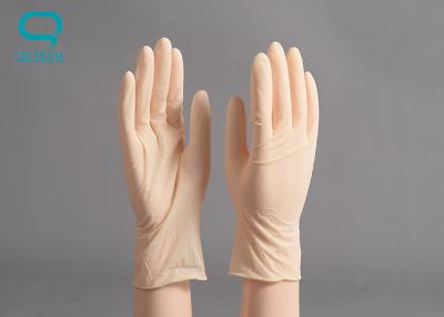 China 100% Natural Latex Material Cleanroom Gloves Micro Textured Surface for sale