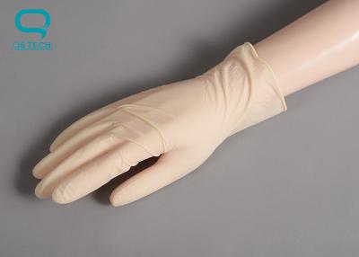 China Disposable Cleanroom Gloves Latex Material Stretchable Type For Single Use Only for sale