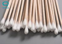 China Industrial Grade Cotton Cleaning Swabs With Inherently Polymer Handle for sale