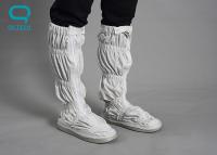 China Unisex Knee Sock Washable Anti Static Booties Excellent ESD Performance for sale