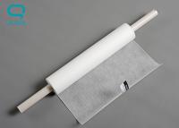 China Industrial Wiper Rolls White 10 inch x 400 sheets SMT Stencil cleaning paper roll for sale