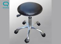 China 400-600mm Adjustable Height Cleanroom ESD Chairs Chrome Plated Five Star Feet for sale