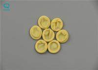 China Non Slip Disposable Finger Cots , 100% Pure Latex Finger Condoms For Dustless Room for sale