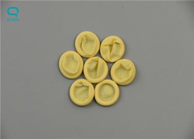 China Non Slip Disposable Finger Cots , 100% Pure Latex Finger Condoms For Dustless Room for sale