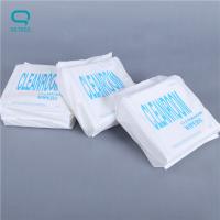 China 56G/M2 55% Cellulose 45% Non Woven Polyester Clean Room Wiper Cleanroom Wipes 9x9 for sale