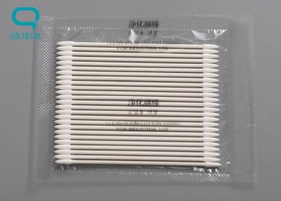 China Micro Mechanical Cleaning Cotton Cleaning Swabs With High Absorbency for sale