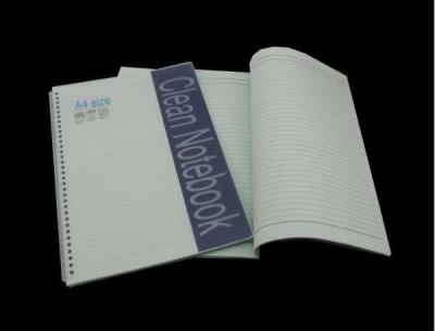 China Spiral Clean Room Notebook Pre Punch for Controlled Environments for sale