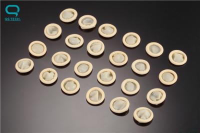 China ASTM Pure Latex White Color ESD Finger Cots Anti Fingerprint for sale