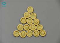 China Comfortable Powder Free Yellow Latex Esd Finger Cots For Electronics Factory Use for sale
