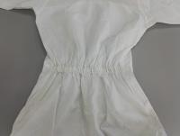 China Polyester Lightweight ESD Cleanroom Coverall  Long Sleeve White Size S - 5XL for sale