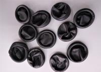 China White / Black Cleanroom Finger Cots , Non Latex Finger Cots 1440PC / Pack for sale