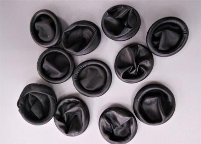 China White / Black Cleanroom Finger Cots , Non Latex Finger Cots 1440PC / Pack for sale
