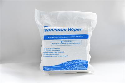 China Microfiber Wiper 9'' Clean Room Wipes Knitted Polyester With CE Certificate for sale