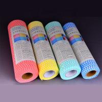 China Friendly Eco Disposable Clean Room Wipes Household Cleaning Colorful Kitchen Cloth for sale