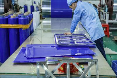 China Tacky Mats for Contamination Control 36' x 36'Blue 30sheet/mat for sale