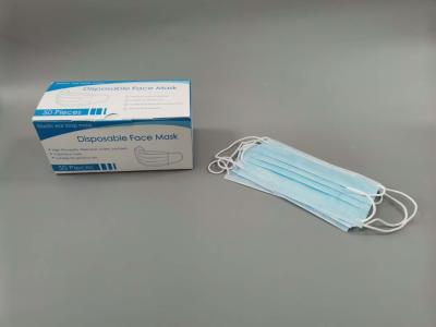 China Ultrasonic Welding Three Layers Cleanroom Disposable Face Mask for sale