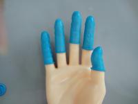 China Cleanroom Latex Finger Cots for Industrial Use Double Pack Powder Free for sale