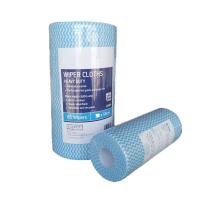 China Nonwoven Wiping Rag Woodpulp Disposable Cleaning Towel Cloth for sale