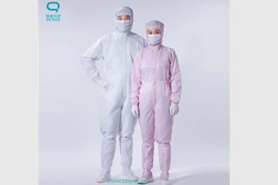 China Practical Anti Static Workwear Clothing Unisex Garment Coverall For Pharmacy Food Processing for sale